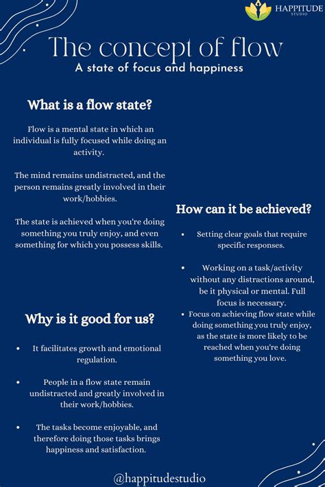 The Concept Of Flow Flow State Activities Flow State Meaning Flow