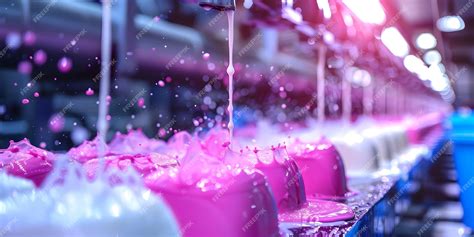Premium Photo Exploring The Production Of Milk At A Dairy Factory