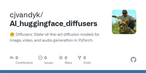 Github Cjvandykaihuggingfacediffusers Huggingface Diffusers