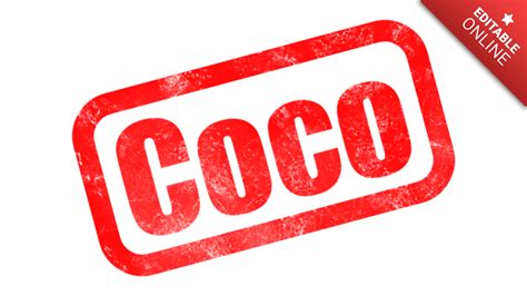Coco Text Effect Generator