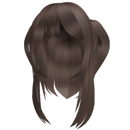 Long Cute Kawaii Anime Hair In Brown Roblox Item Rolimons