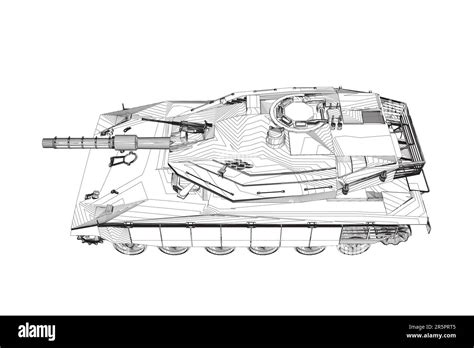 Isolated Vector Image For Military Concepts Military Tank Military