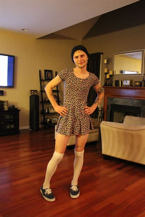 Alice And Men Wearing Dresses Men Dress Up Gender Fluid Fashion