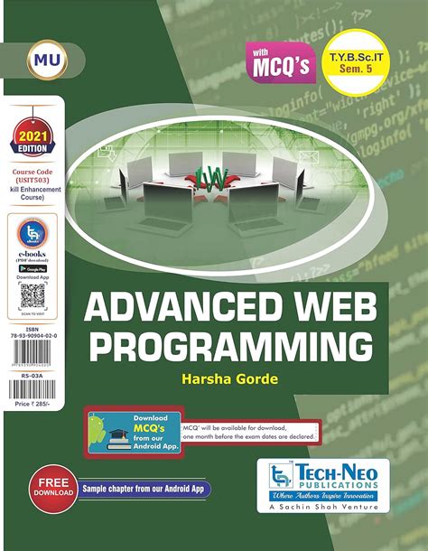 buy advanced web programming for mu b sc it sem 5 book online at low