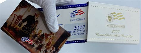 2007 S United States Of America Us Mint Proof Coins Set W State