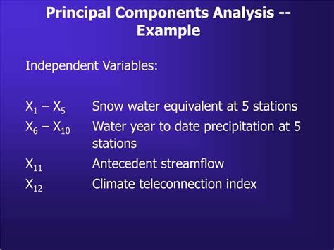 Ppt Principal Components Regression Method Application And Benefits