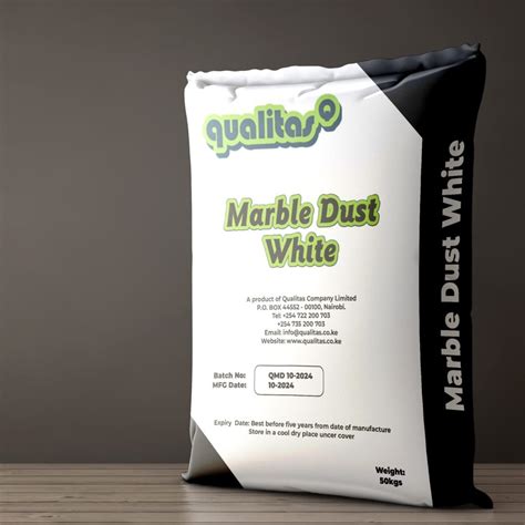 Marble Dust White 50kg Qualitas Company Ltd
