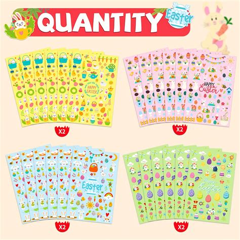 Cute Easter Stickers Cute Easter Stickers In Bulk Various Temu United Kingdom