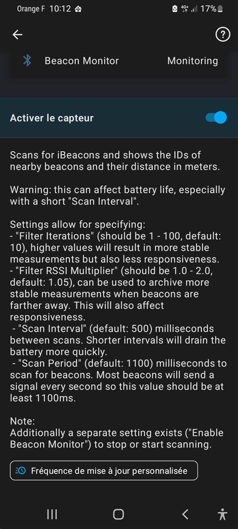 Ibeacon And Android Companion App For Proximity Tracking Configuration Home Assistant Community