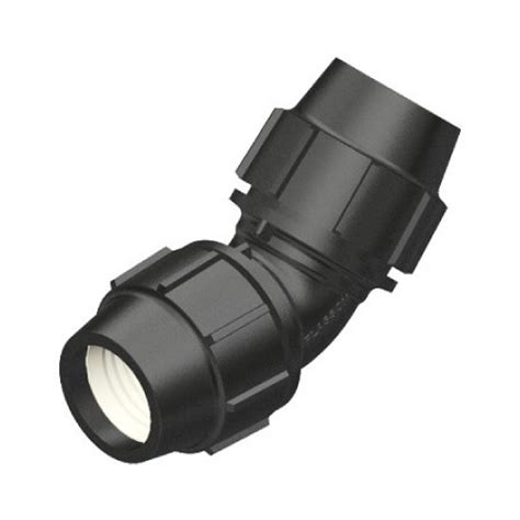 Elbow 45° Poly Compression Fitting Brierley Industrial