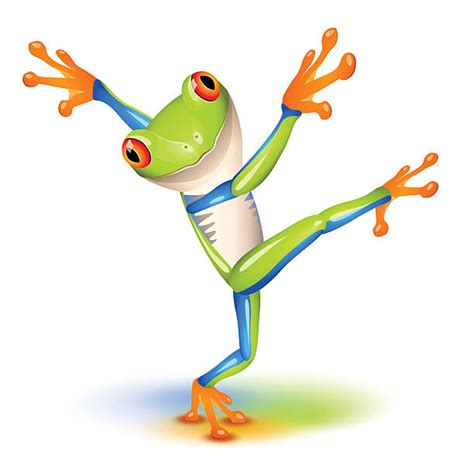 90 Dancing Frog Cartoon Stock Illustrations Graphiques Vectoriels