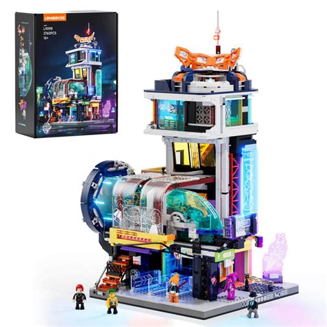 Lumibricks Cyberpunk Brick Sets Futuristische Led Bausätze Für Erwachsene