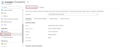 Azure Unable To Update Image Of Containerapp With Az Up Command Stack Overflow