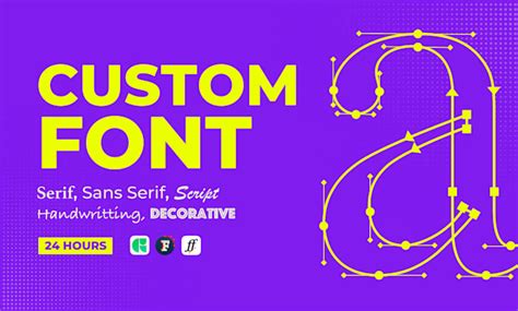 Create Custom Font Or Modify Your Own Fonts By Agamous Fiverr