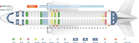 Airbus A320 Seat Map