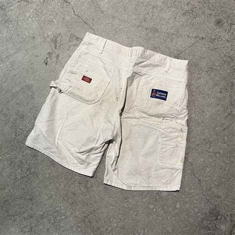 Vintage Dickies X Sherwin Williams Canvas Carpenter Depop