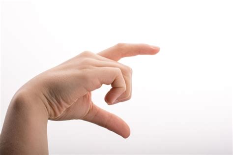 Premium Photo Hand Measuring