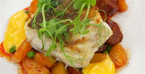 Christians Pan Fried Cod With Garlic Aioli And A Chorizo An