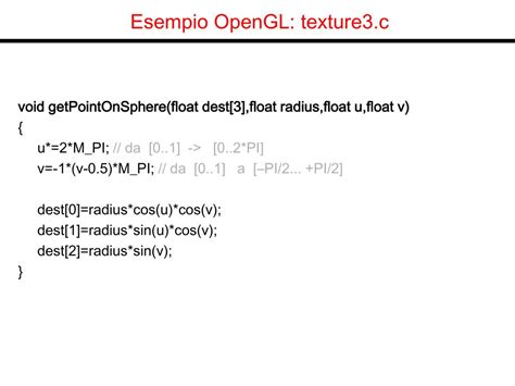 PPT Esempio OpenGL Texture3 C PowerPoint Presentation Free Download ID 5700840