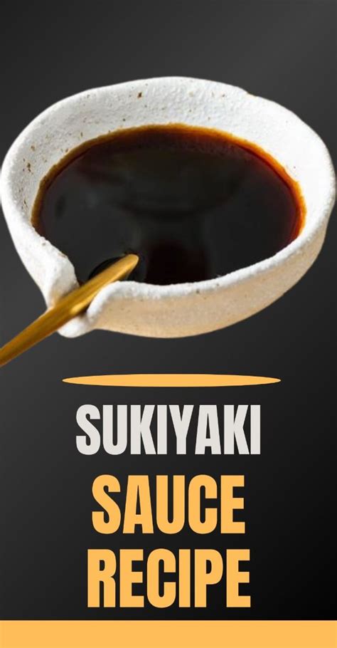 Sukiyaki Sauce Artofit