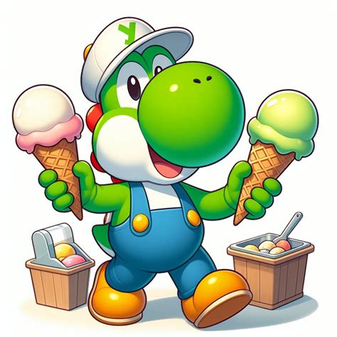 Bing Yoshis Ice Cream 2 By Cposample On Deviantart