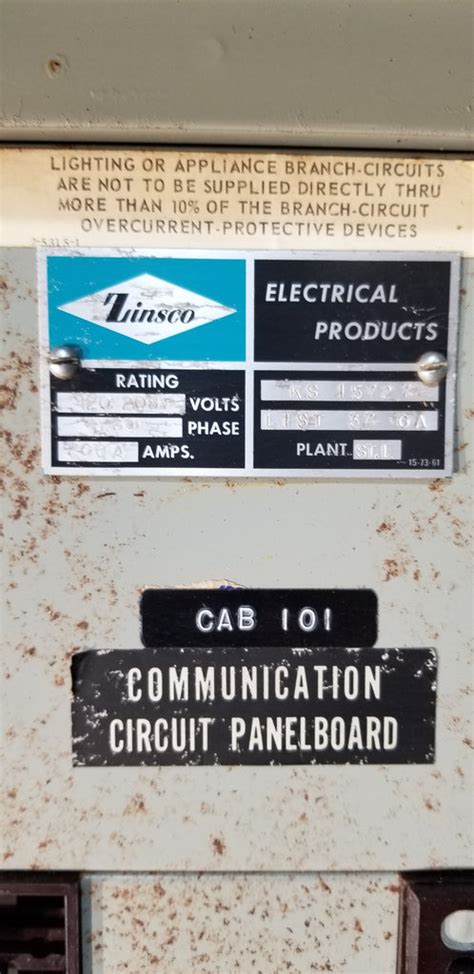 Zinsco Panel With Breakers 200 Amp 120208 Volt Indsurp