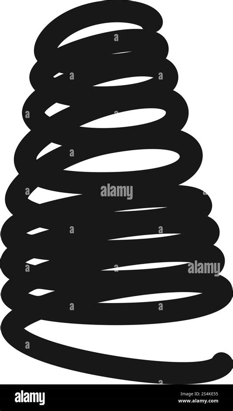 Hot Spiral Icon Simple Illustration Of Hot Spiral Vector Icon For Web
