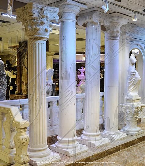 Architectural Columns Architectural Fines Gallery Llc Antique Style Marble Columns
