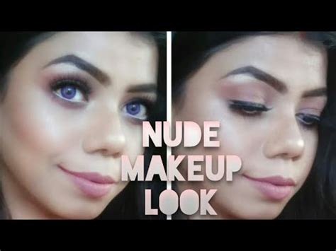 Nude Makeup Tutorial Easy Nude Makeup For Beginners Youtube