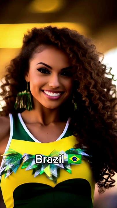 Ai Turns Countries Into Beautiful Cheerleaders Shorts Short Ai