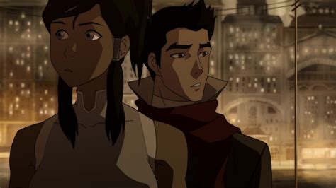 Avatar Korra And Mako Looking Around Legend Of Korra Korra Avatar