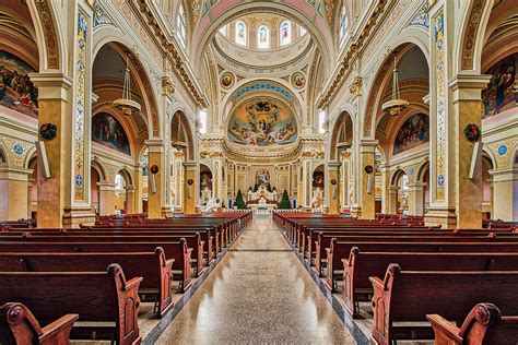 St Mary Of The Angels Photograph By Lindley Johnson Pixels