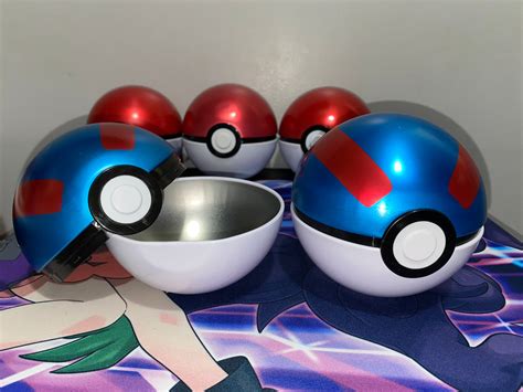 Collectors Empty Pokémon Tin Balls Etsy
