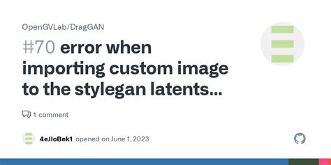 Error When Importing Custom Image To The Stylegan Latents While Working On Cpu Issue