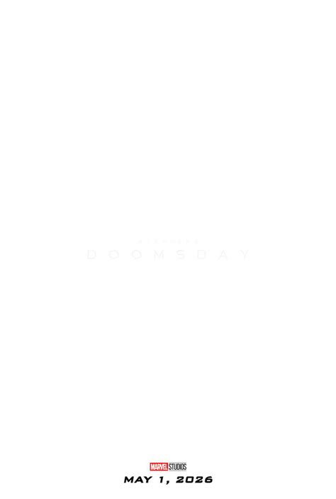 Avengers Doomsday Spoiler Poster 2026 By Mrandrew7w7 On Deviantart