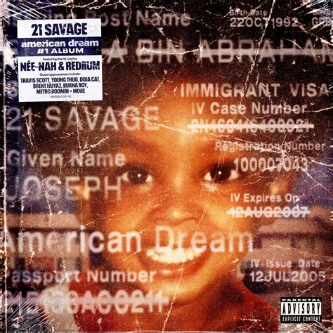 21 Savage American Dream Vinyl 2lp 2024 Original Hhv
