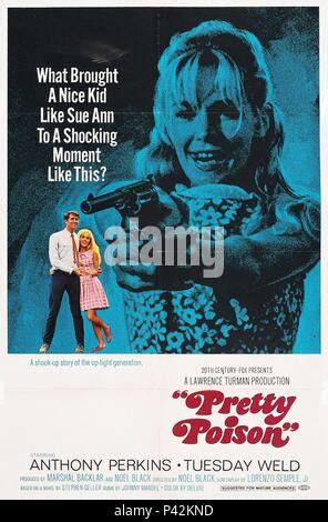 Pretty Poison 1968 20th Century Fox Film With Tuesday Weld And Anthony