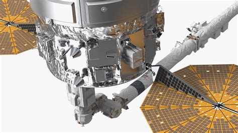 Iss Module Cygnus Spacecraft With Canadarm 3d Model 79 3ds Blend