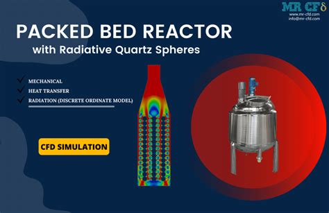 Packed Bed Reactor With Radiative Quartz Spheres Mr Cfd