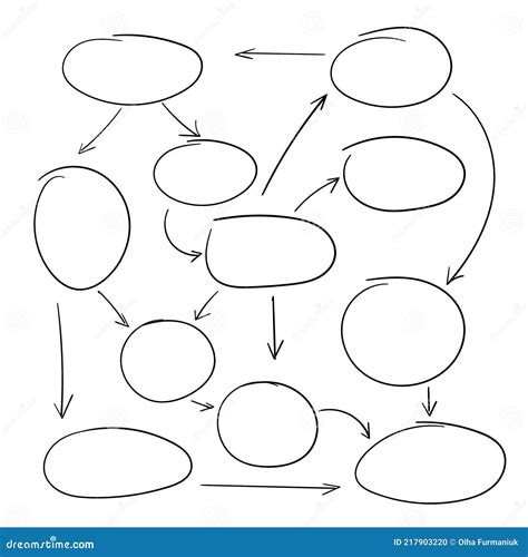 Flowchart Geometrical Structure Data Infographic Surfaces With Place For Personal Text Garish