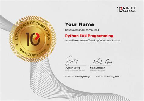 Learn Python Programming Online With Certificate 2024