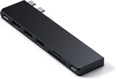 Satechi Usb C Hub Multiport Adapter Pro Slim Usb C Dongle