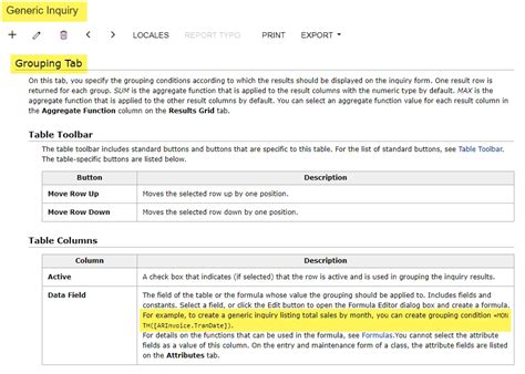 Grouping Generic Inquiry By Formula Community