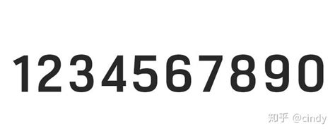 四、 设计师必备的数字字体 知乎