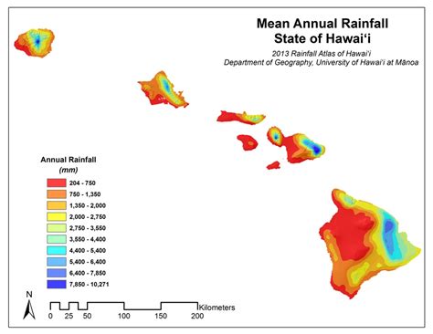 Rainfall Atlas Of Hawaii