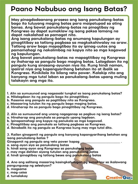 Phil Iri Grade 4 Tagalog