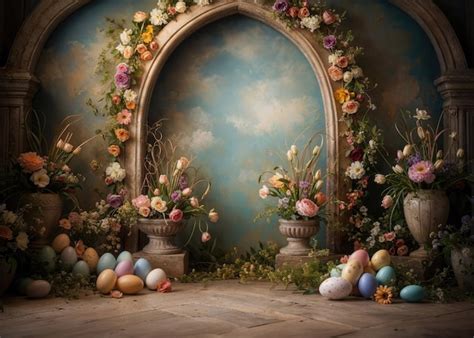 Premium Photo Easter Studio Fund