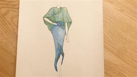 2 Day Self Learn Fashion Design 第二天自学服设 Youtube