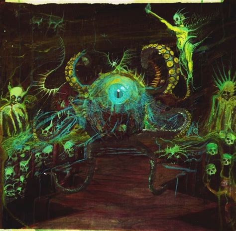 Cthulhu Tarot Wizard Pulp Art Cthulhu In Space Cosmic Horror