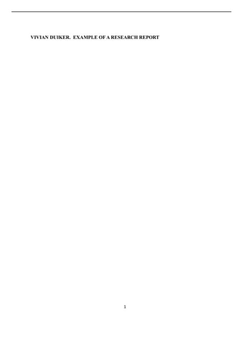 Example Of A Research Report Problem Statement And Research Aims Selected Crime And